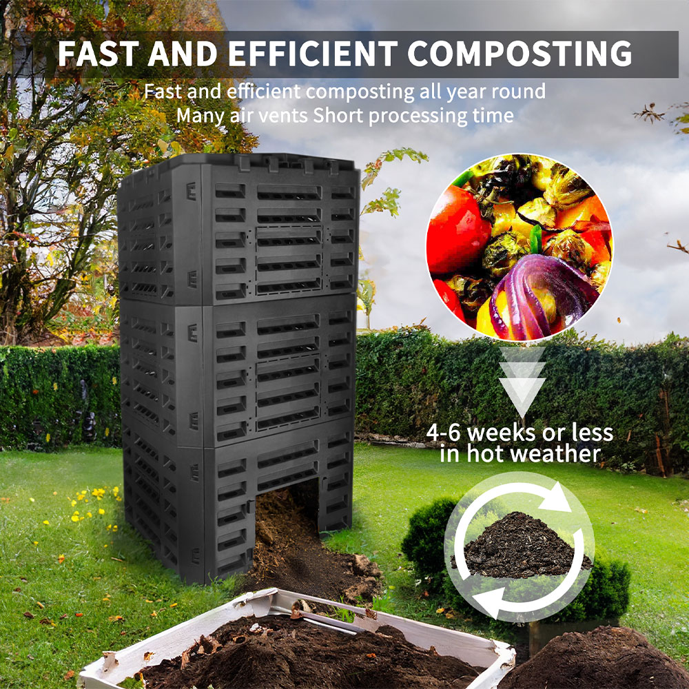 Home Compostable Bins for Kitchen Waste Continuous Flow Worm Composter ...
